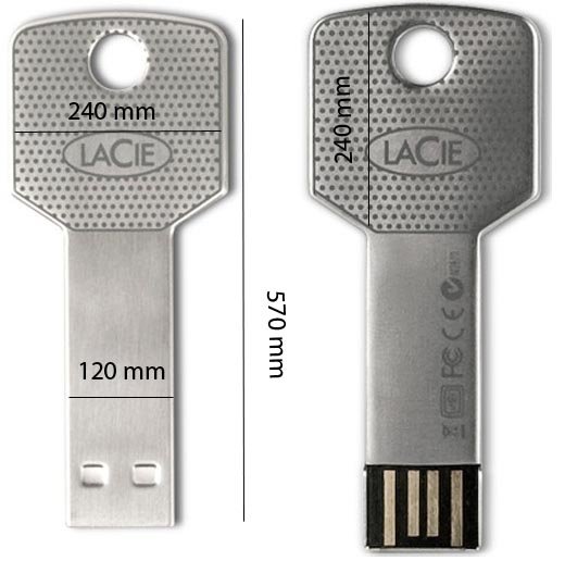 USB kľúč v tvare kľúča | Akcie a novinky | CTRL + C, s.r.o.