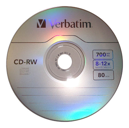 CD-RW Verbatim 700 MB 12x cake 10ks, 43480 | Akcie a novinky | CTRL + C ...