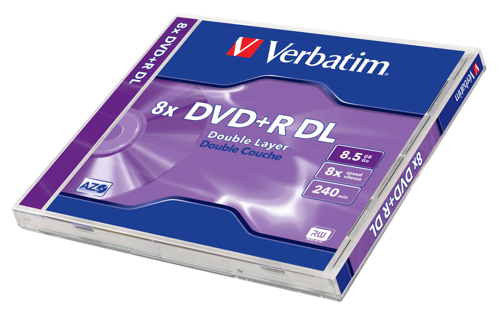 DVD+R Verbatim Double Layer 8,5 GB 8x, JWC box, 43541 | Akcie a novinky ...